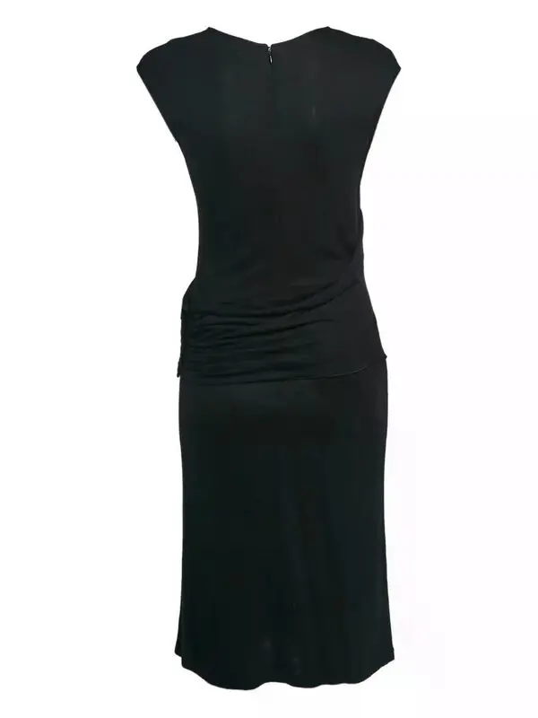 ARMANI Draped Midi Dress