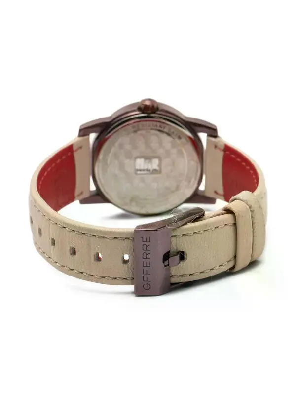 Gianfranco Ferre Steel Logo Dial Quartz Watch