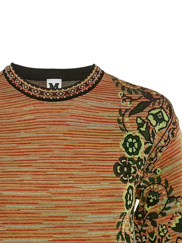 Missoni Floral Geometric Knit Top - Multicolour