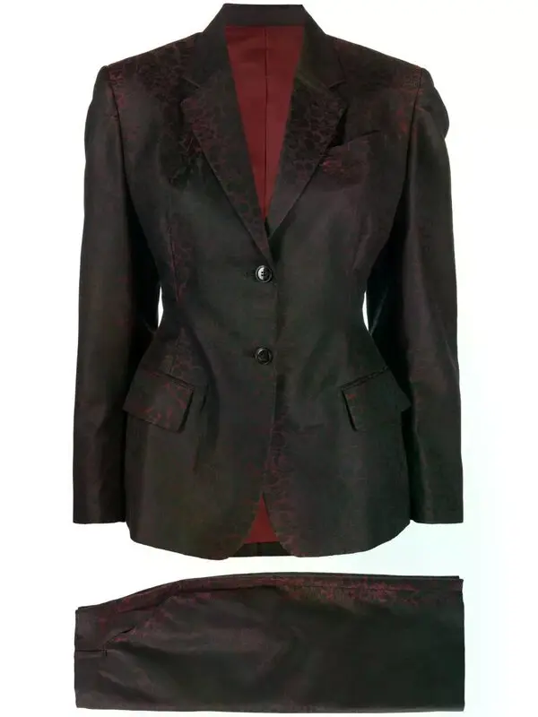 JEAN PAUL GAULTIER Jacquard Skirt Suit