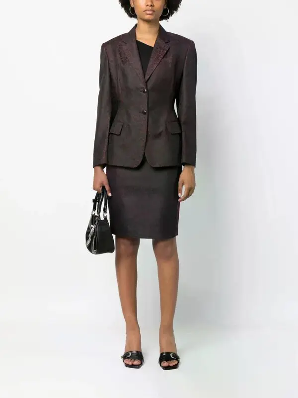 JEAN PAUL GAULTIER Jacquard Skirt Suit