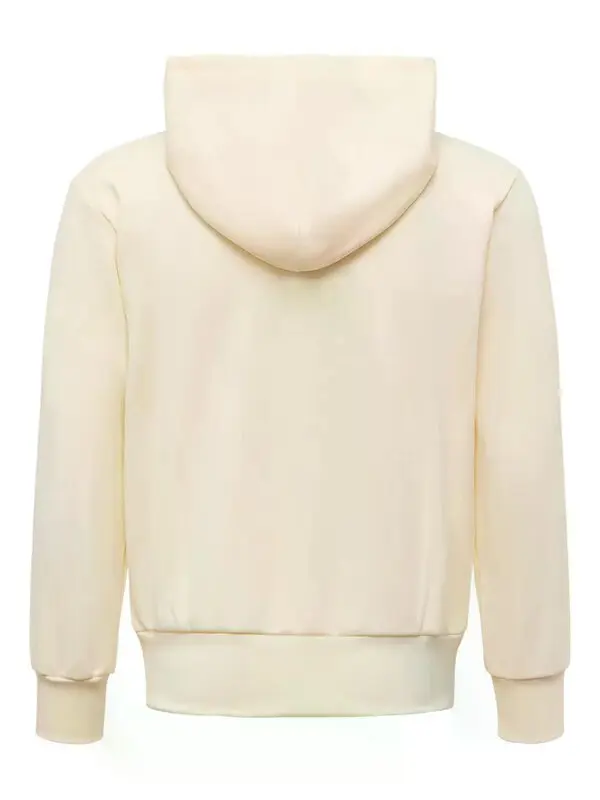 Play Comme Des Garcon Heart Appliqué Hoodie - Neutrals