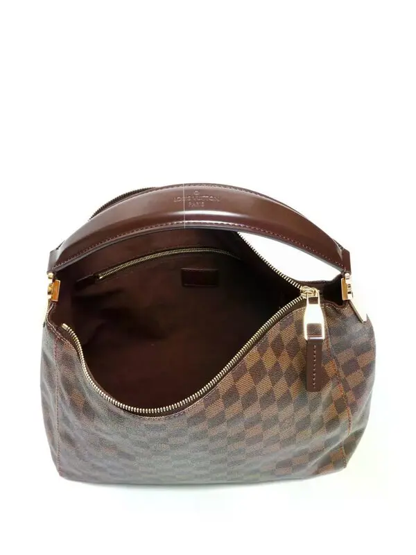 LOUIS VUITTON Damier Portobello Pm Tote Bag - Brown
