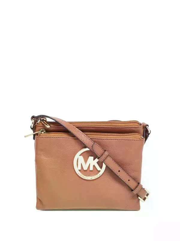 Michael Kors Logo Plaque Cross Body Bag