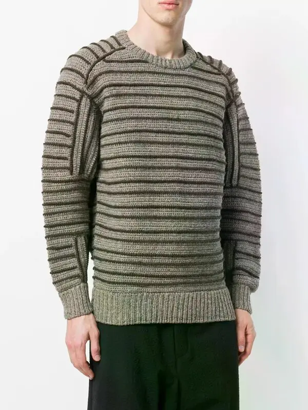 Issey Miyake Vintage Wool Striped Jumper