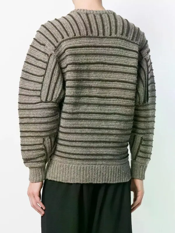 Issey Miyake Vintage Wool Striped Jumper