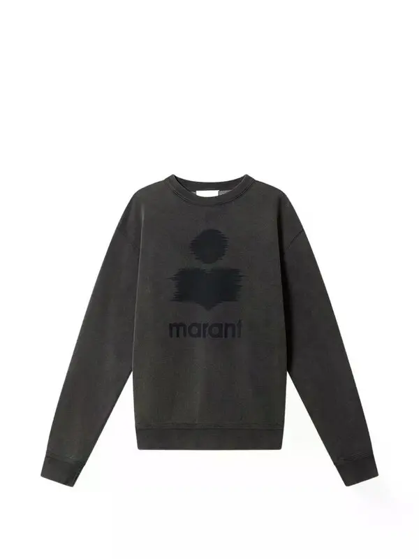 MARANT Mikoy Logo-print Sweatshirt - Grey