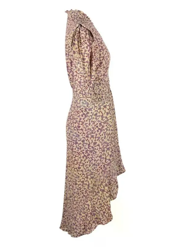 Ba&sh Floral Print Midi Dress