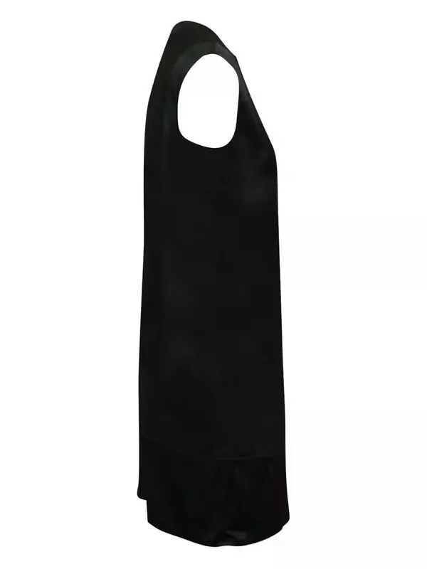 Vince Panelled V-neck Mini Dress