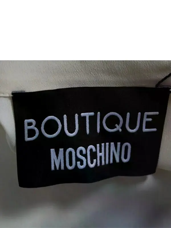 Moschino Music Note Embellished Midi Dress