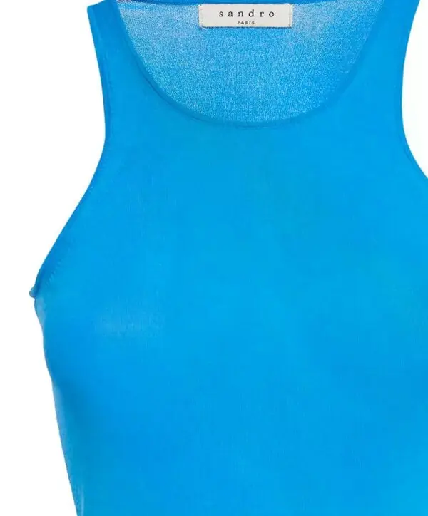 Sandro Stretch Jersey Tank Top
