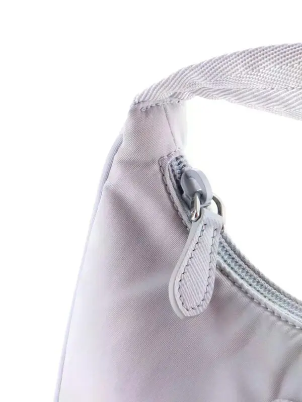Prada Re-edition 2000 Tessuto Mini Hobo Bag - Grey