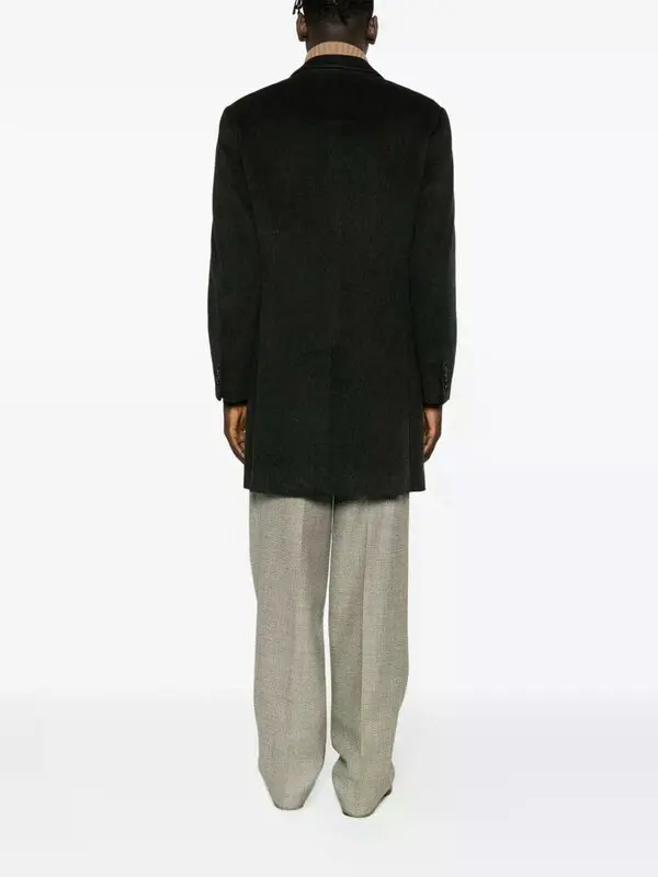 A.N.G.E.L.O. VINTAGE CULT 1990s Single-breasted Wool-cashmere Blend Coat