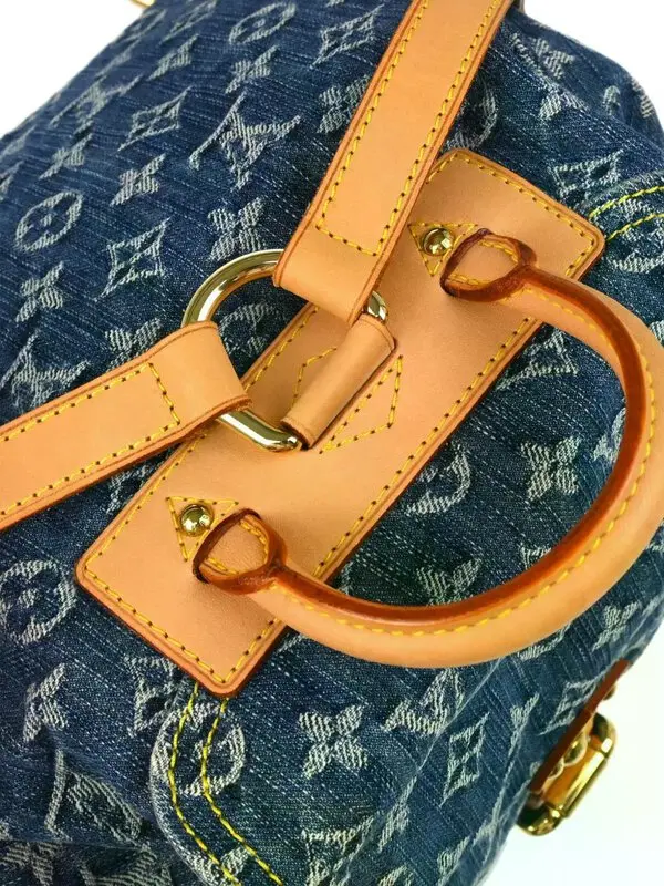 LOUIS VUITTON Monogram Denim Sac A Dos Gm Backpack - Blue