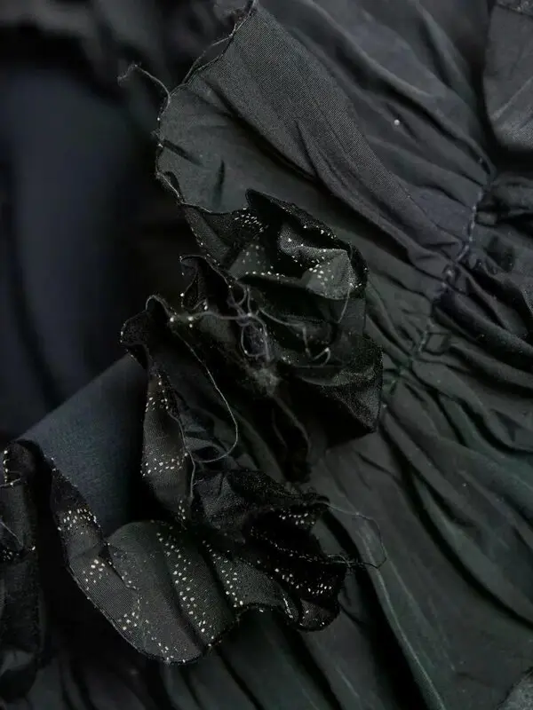 Maticevski Asymmetric Hem Ruffled Dress