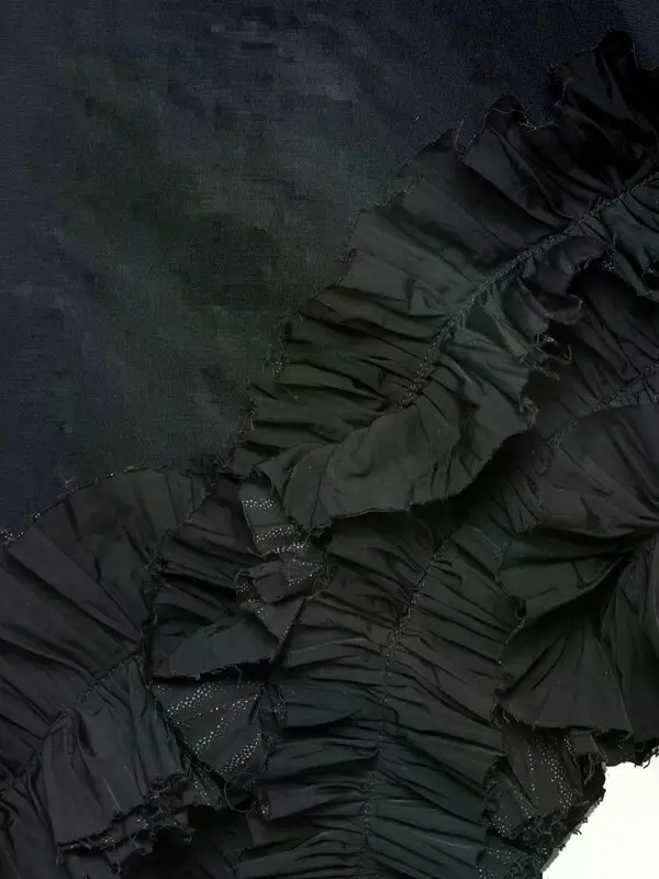 Maticevski Asymmetric Hem Ruffled Dress