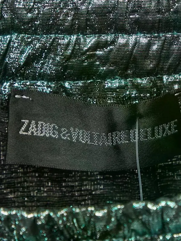 Zadig&Voltaire Drawstring Lurex Skirt