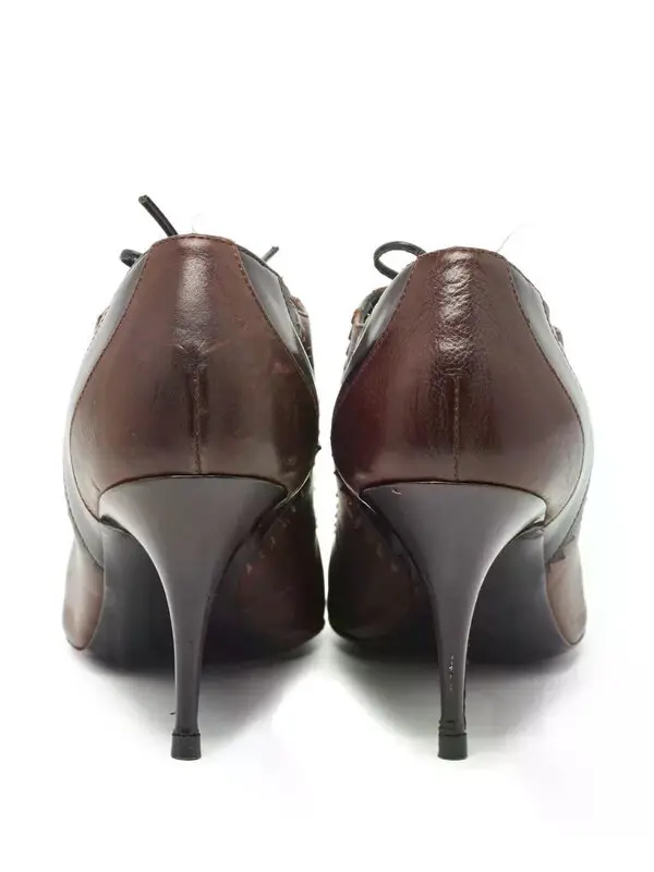 Givenchy 90mm Panelled Lace-up Pumps