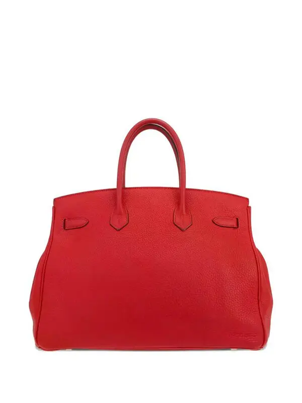 Hermès Birkin 35 Handbag In Togo Leather - Red