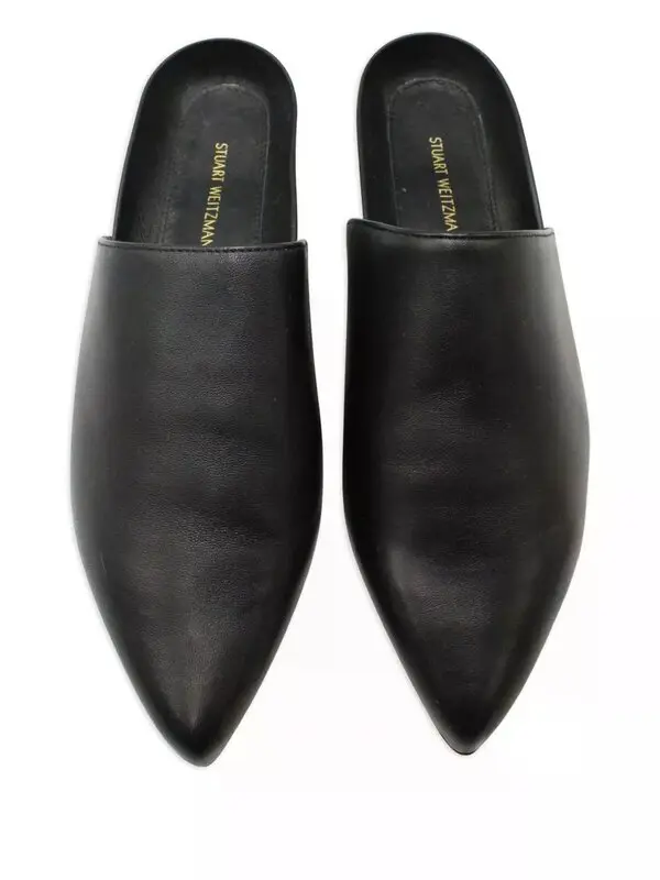 STUART WEITZMAN Pointed Toe Flat Mules