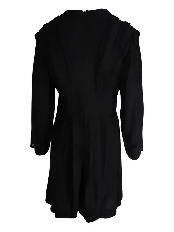 Sandro Milene Mini Dress With Pleat Detailing