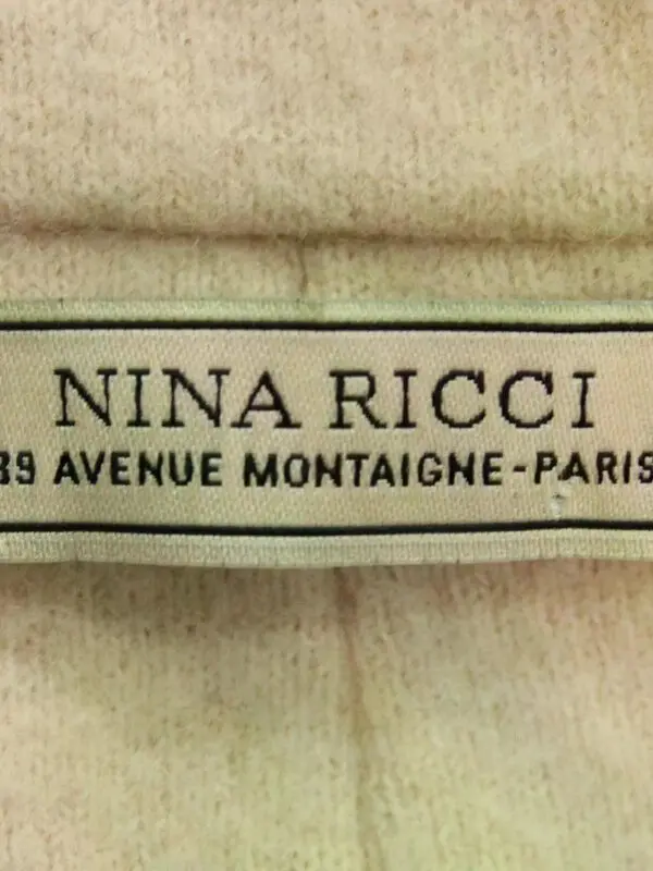 Nina Ricci Virgin Wool Trench Coat