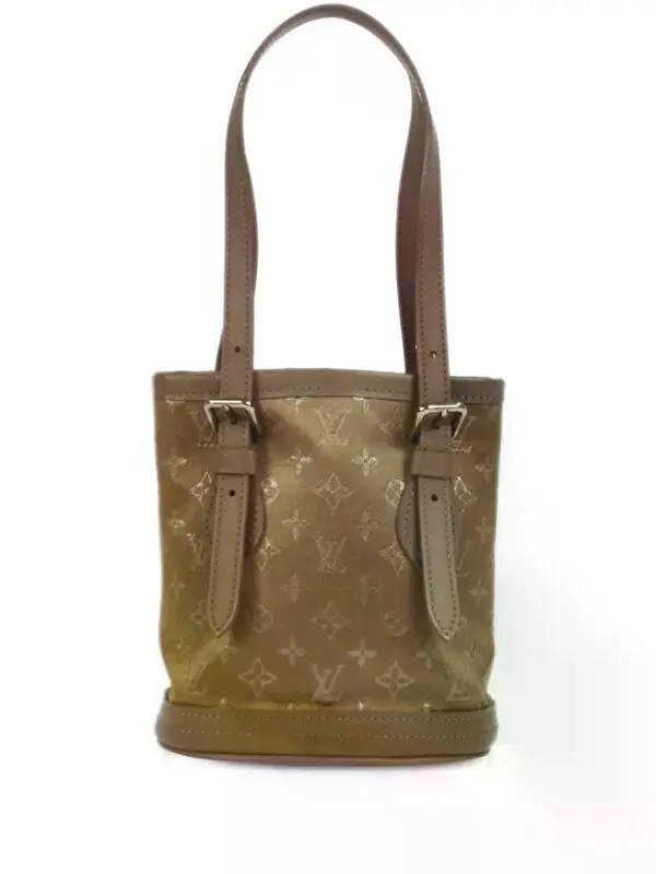 LOUIS VUITTON 2001 Little Bucket Handbag - Brown