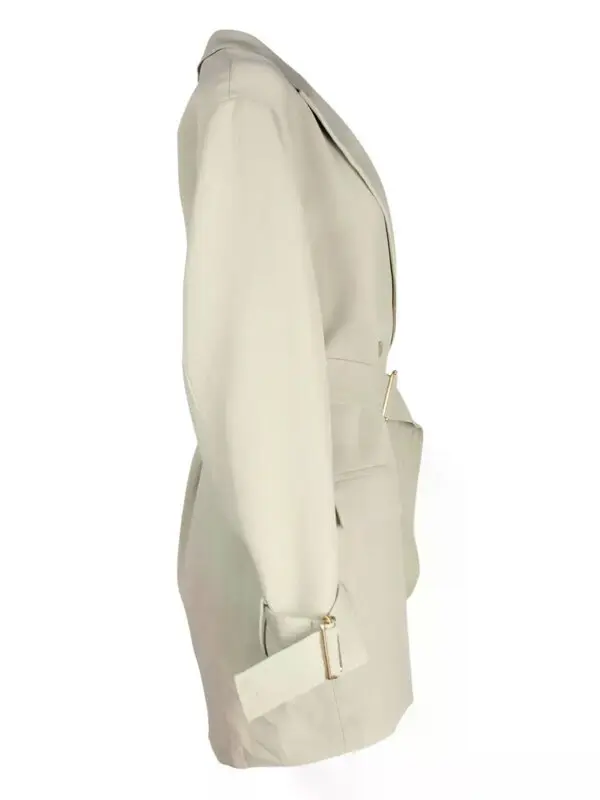DION LEE Belted Cocoon Coat