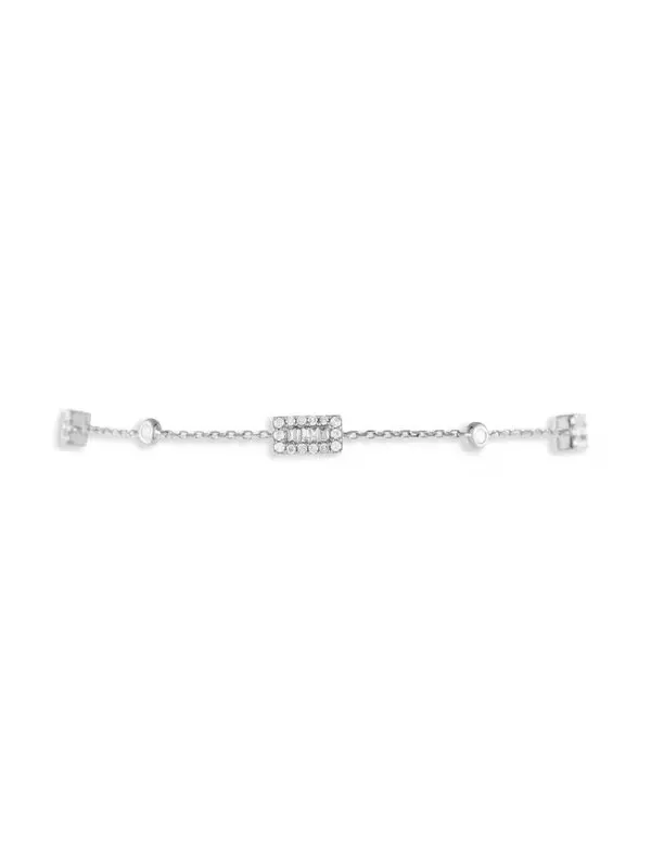 LB EXCLUSIVE 14k White Gold Diamond Tennis Bracelet - Silver