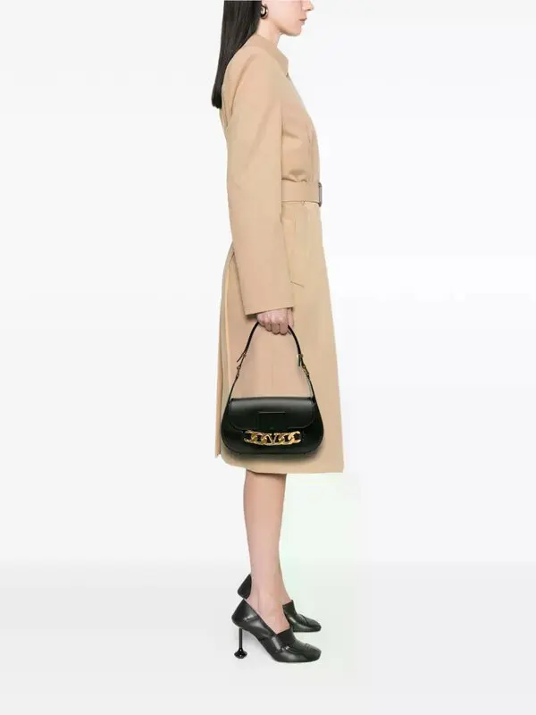 Valentino Garavani Vlogo Chain Shoulder Bag - Black