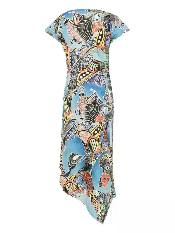 VIVIENNE WESTWOOD Ginnie Midi Dress - Blue