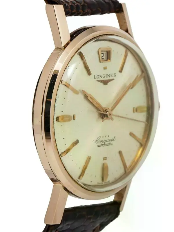 LONGINES Conquest 35mm 18k Rose Gold Automatic Watch