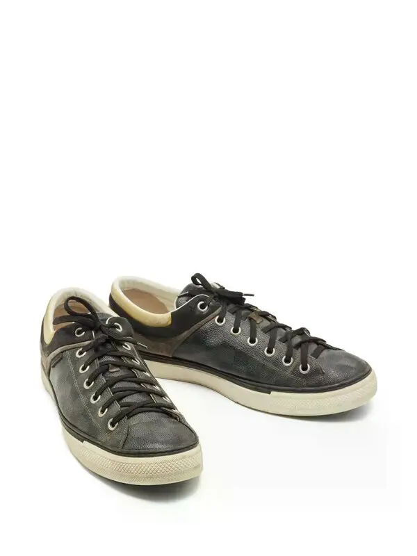 LOUIS VUITTON Damier Graphite Canvas Sneakers