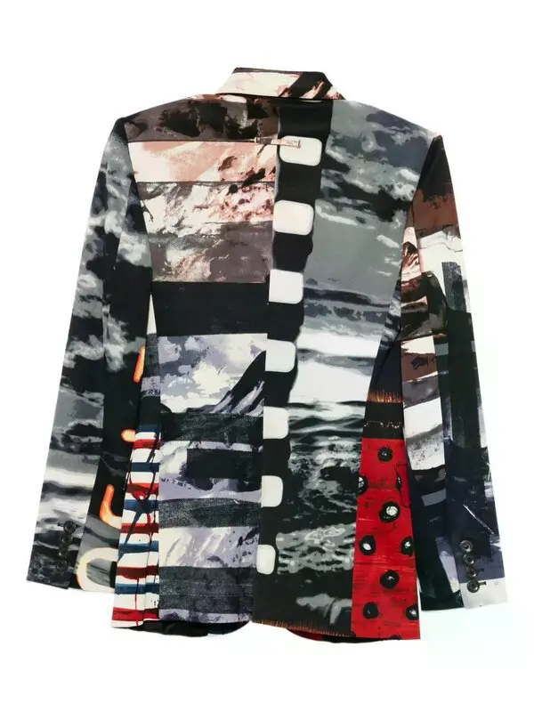 JEAN PAUL GAULTIER 2000s Printed Blazer