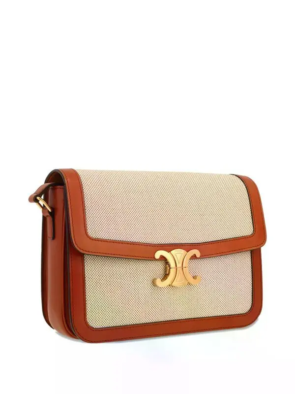 Celine Triomphe Shoulder Bag - Neutrals