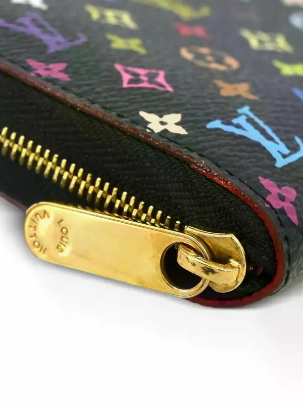 LOUIS VUITTON Monogram Print Compact Wallet