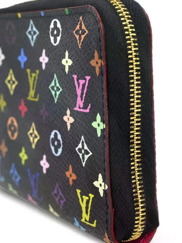 LOUIS VUITTON Monogram Print Compact Wallet