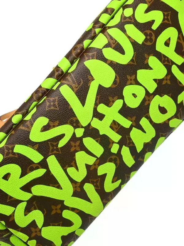 LOUIS VUITTON X Stephen Sprouse 2009 Neverfull Gm Tote Bag - Green