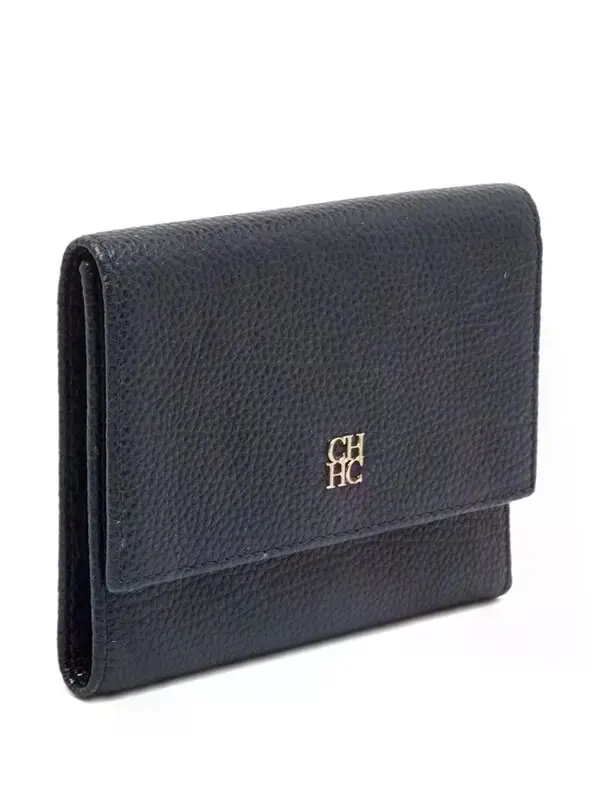 Carolina Herrera Pre-owned Tri-fold Leather Wallet