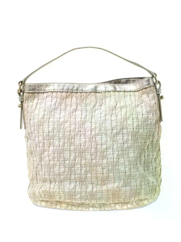 Givenchy Pleated Canvas Tote Bag