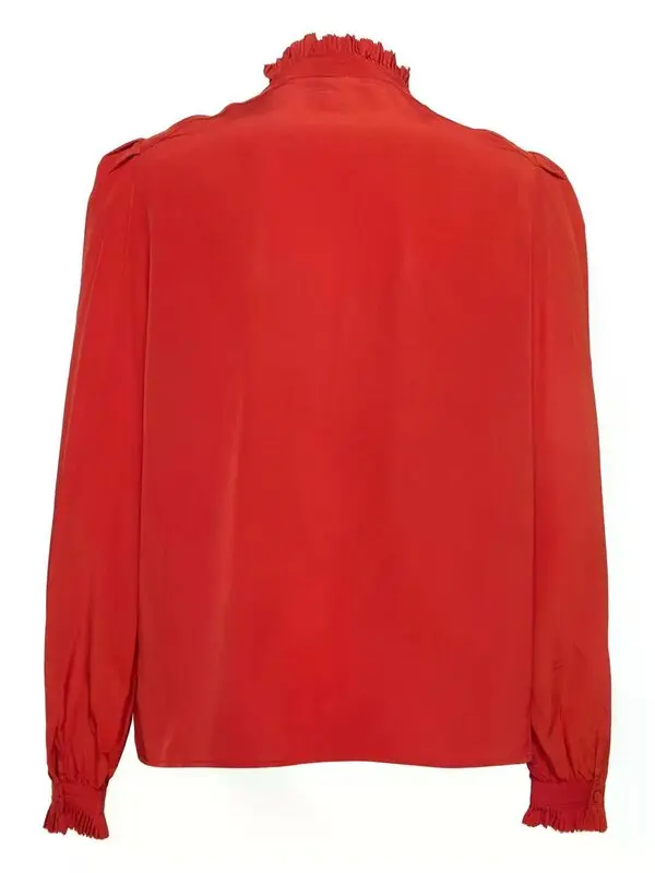 Zadig&Voltaire Ruffled Shirt - Red