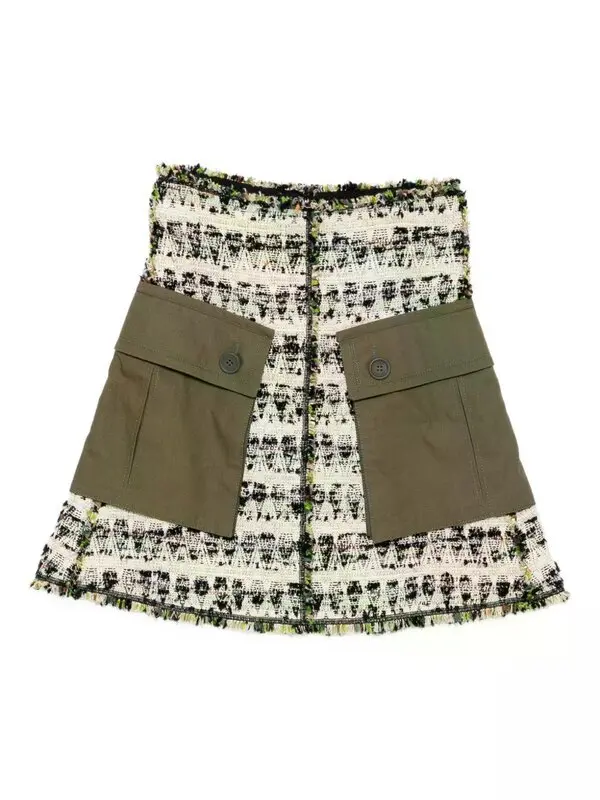 LOUIS VUITTON Circa 2010 Textured Skirt