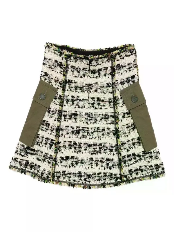 LOUIS VUITTON Circa 2010 Textured Skirt