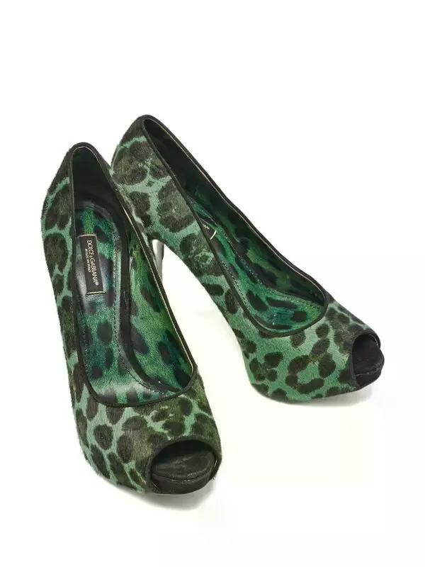 Dolce & Gabbana 2024 130mm Leopard-print Pumps