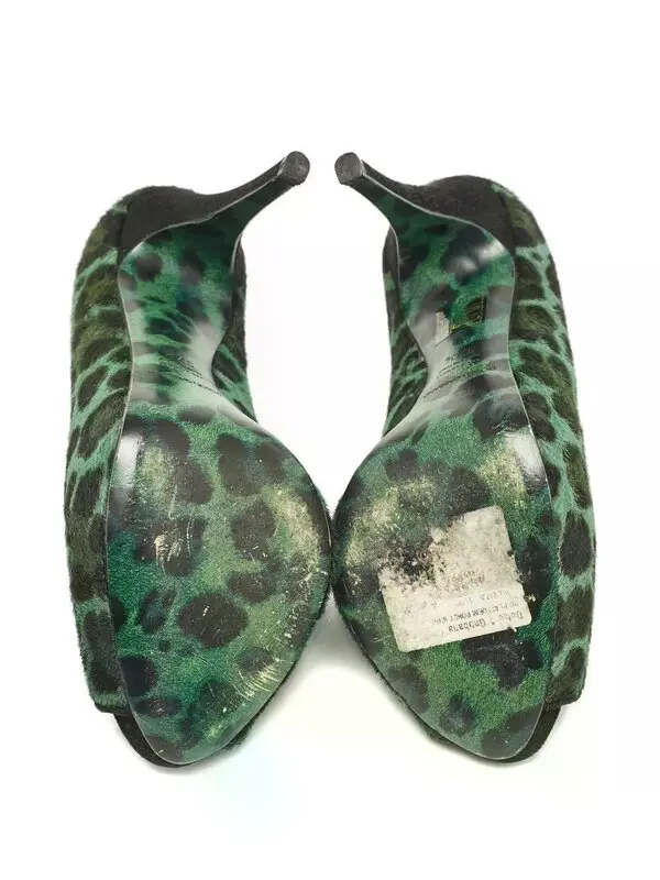 Dolce & Gabbana 2024 130mm Leopard-print Pumps
