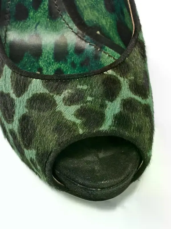Dolce & Gabbana 2024 130mm Leopard-print Pumps