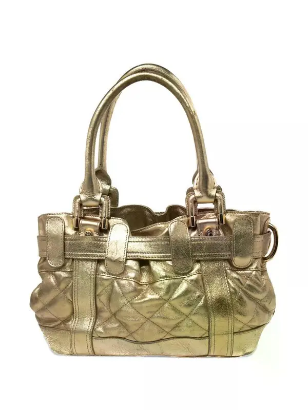Burberry Beaton Quilted Leather Tote Bag
