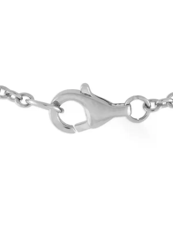 LB EXCLUSIVE 14k White Diamond Pendant Necklace