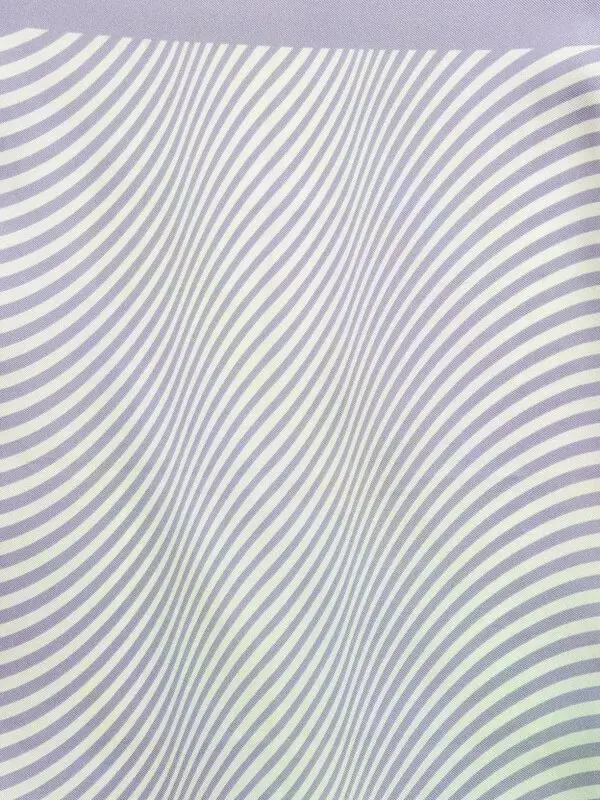 TOM FORD Wave Stripe Pocket-square Scarf - Purple