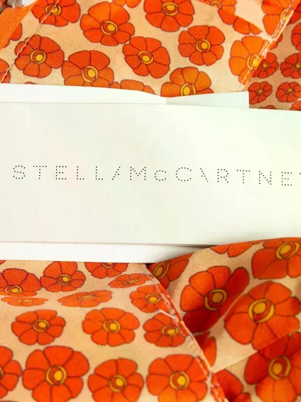 Stella McCartney Silk Floral Print Trousers
